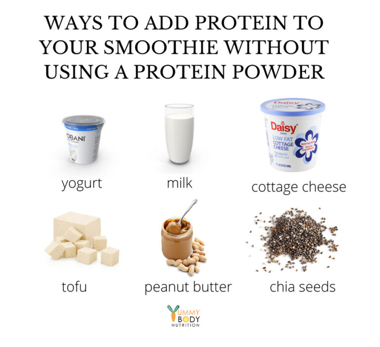 How to Add Protein to Your Smoothie without Expensive Protein Powders ...